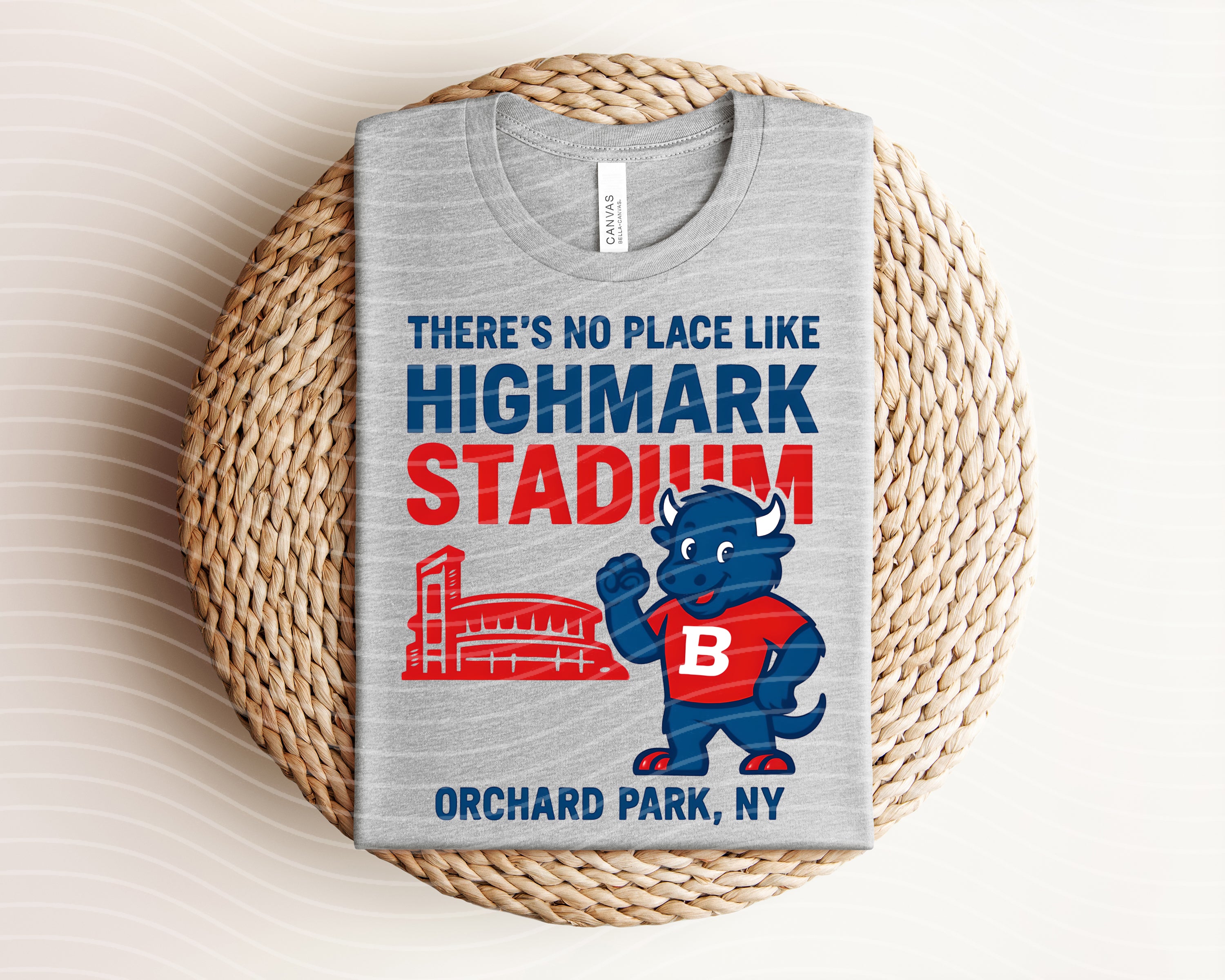 There's No Place Like Highmark Stadium Graphic Tee – Anchored Grace Boutique